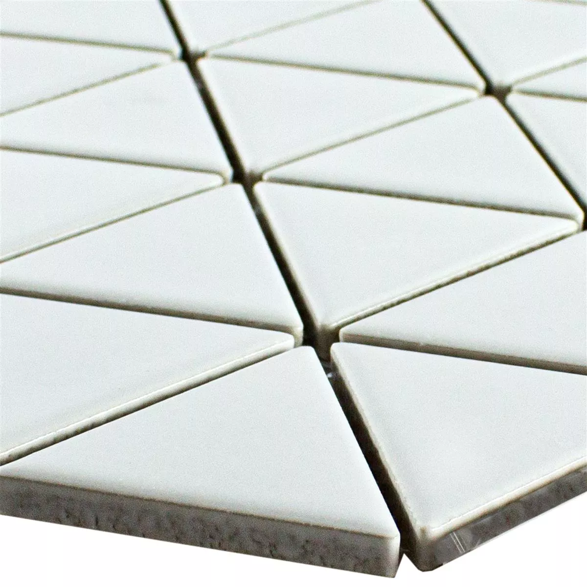 Mosaik Fliesen Weiss Matt